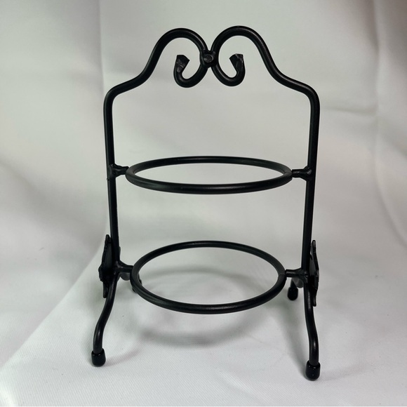 Longaberger | Accents | Longaberger Miniature Wrought Iron Pie Stand ...
